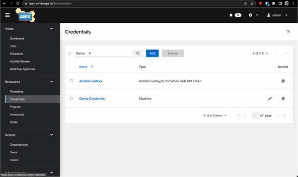 Getting started with AWX - A beginner's guide
